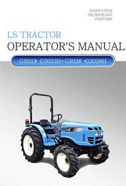 Owner Manuals - LS Tractor USA