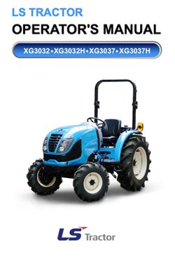 Owner Manuals - LS Tractor USA